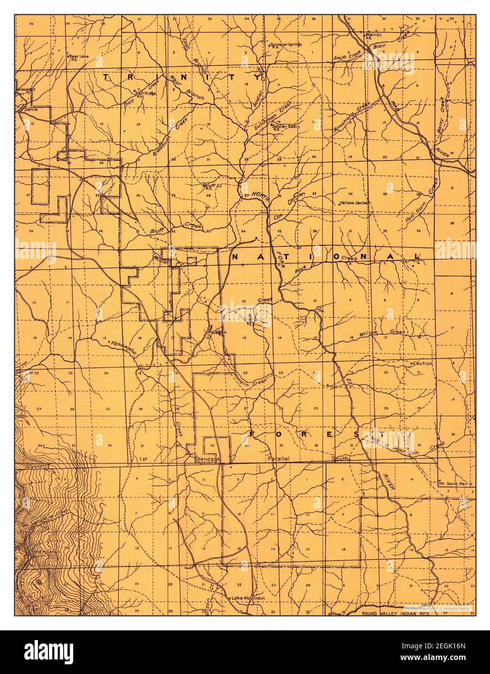 Hoaglin, California, map 1921, 1:62500, United States of America by ...