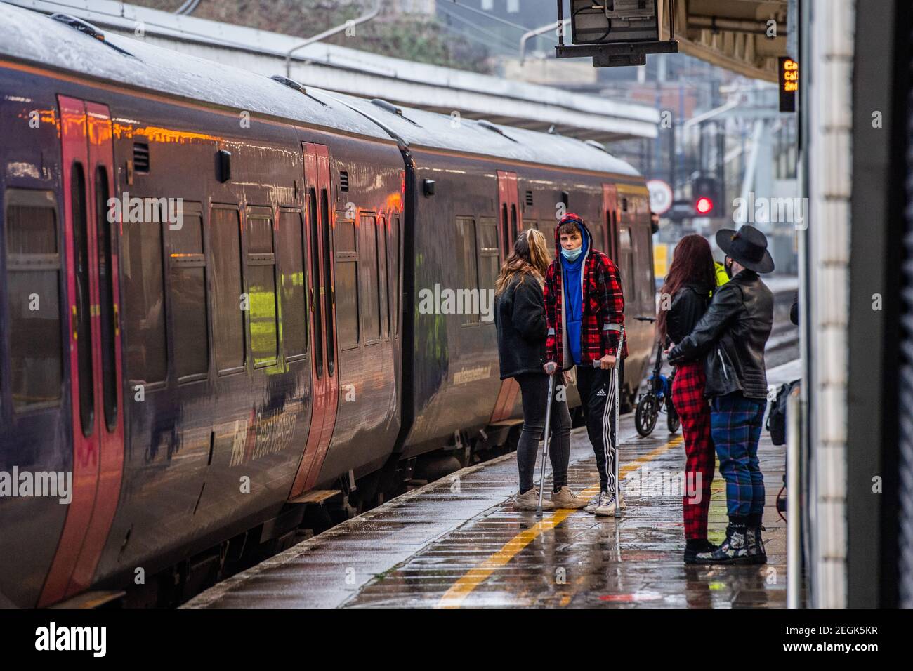 Newport railway station wales hi-res stock photography and images - Alamy