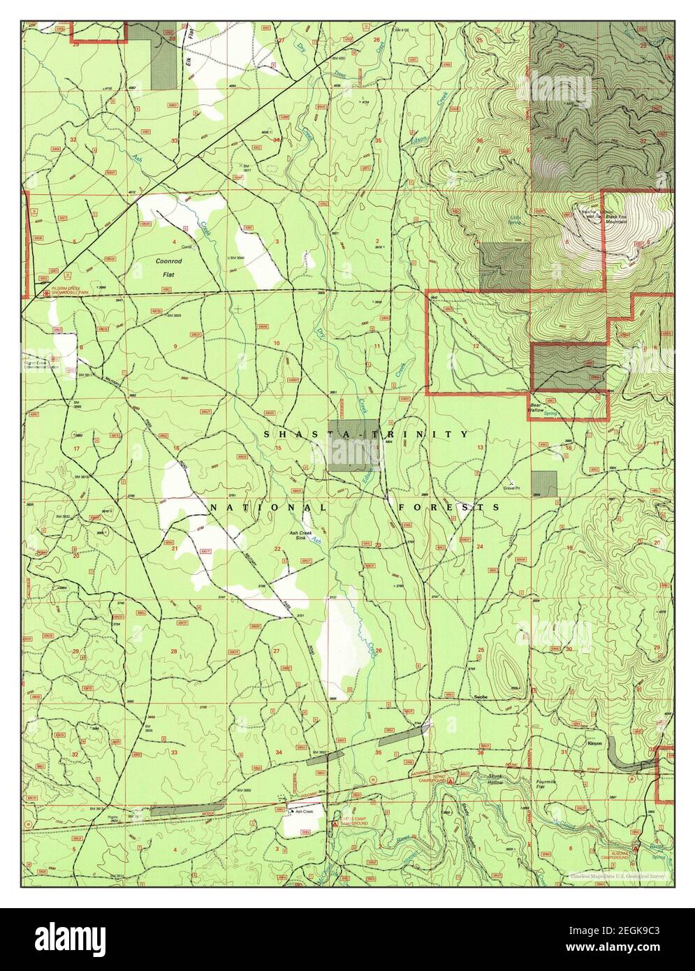 Kinyon, California, map 1998, 1:24000, United States of America by ...
