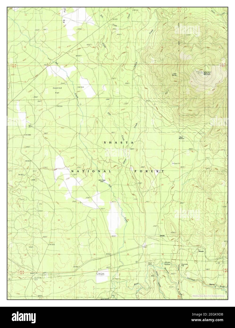 Kinyon, California, map 1990, 1:24000, United States of America by ...