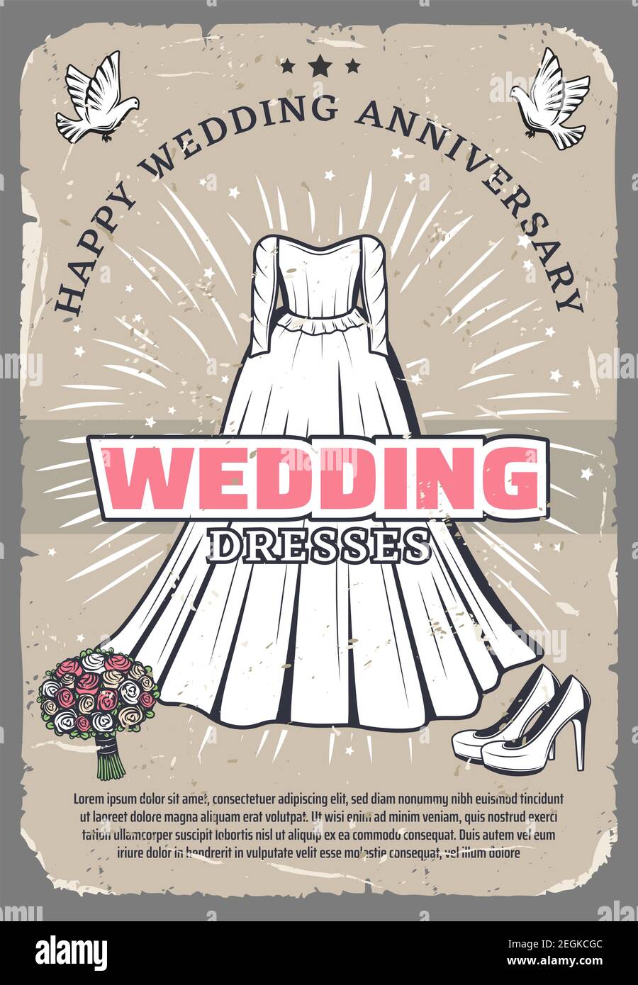 Shoes bouquet bride on Stock Vector Images - Alamy