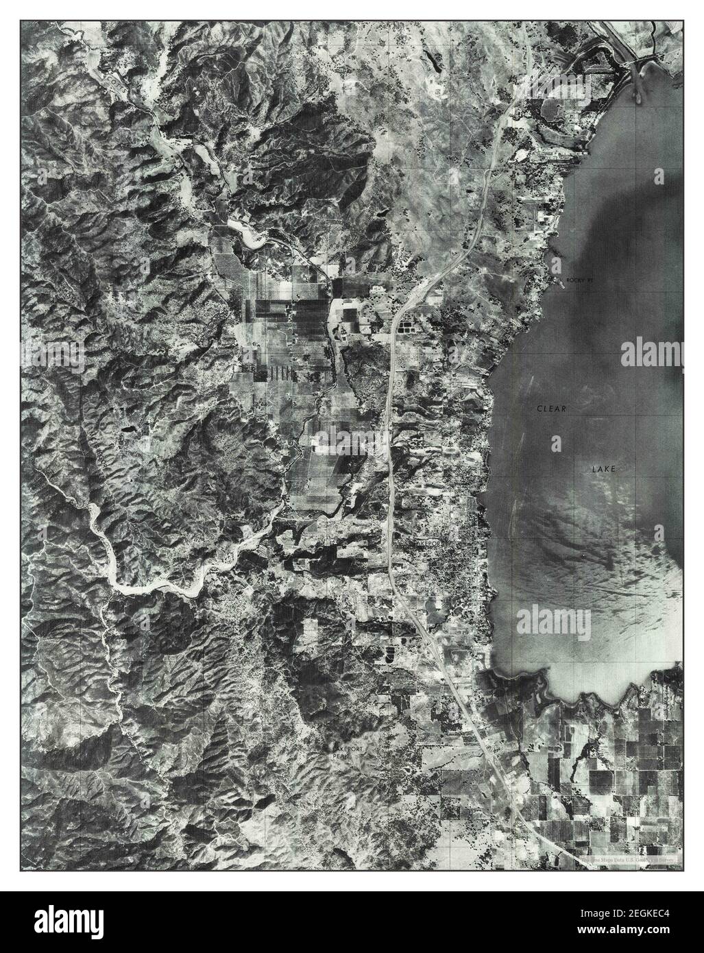 Lakeport, California, map 1977, 1:24000, United States of America by ...