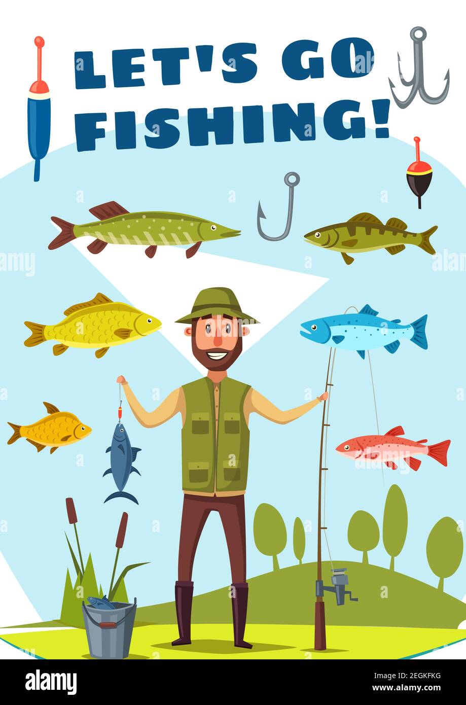 Salmo river Stock Vector Images - Alamy