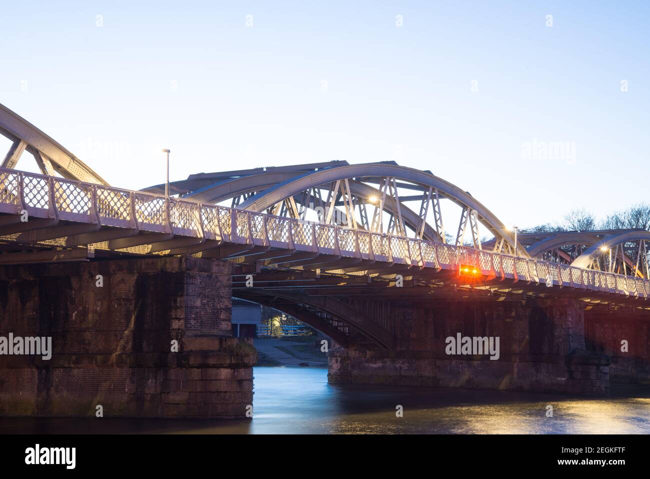 Barnes Railway Bridge Stock Photo - Alamy