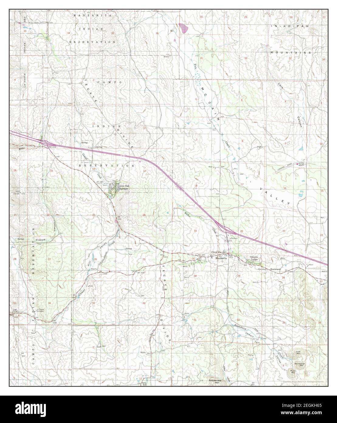 Map of live oak hi-res stock photography and images - Alamy