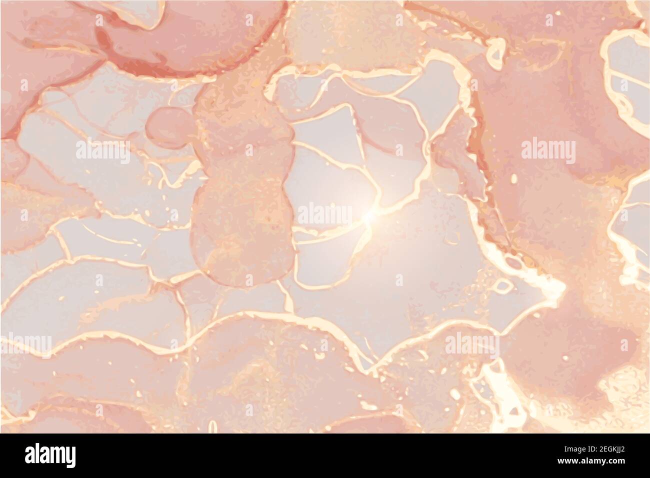 Luxury blush rose, and gold stone marble quartz texture. Alcohol ink ...