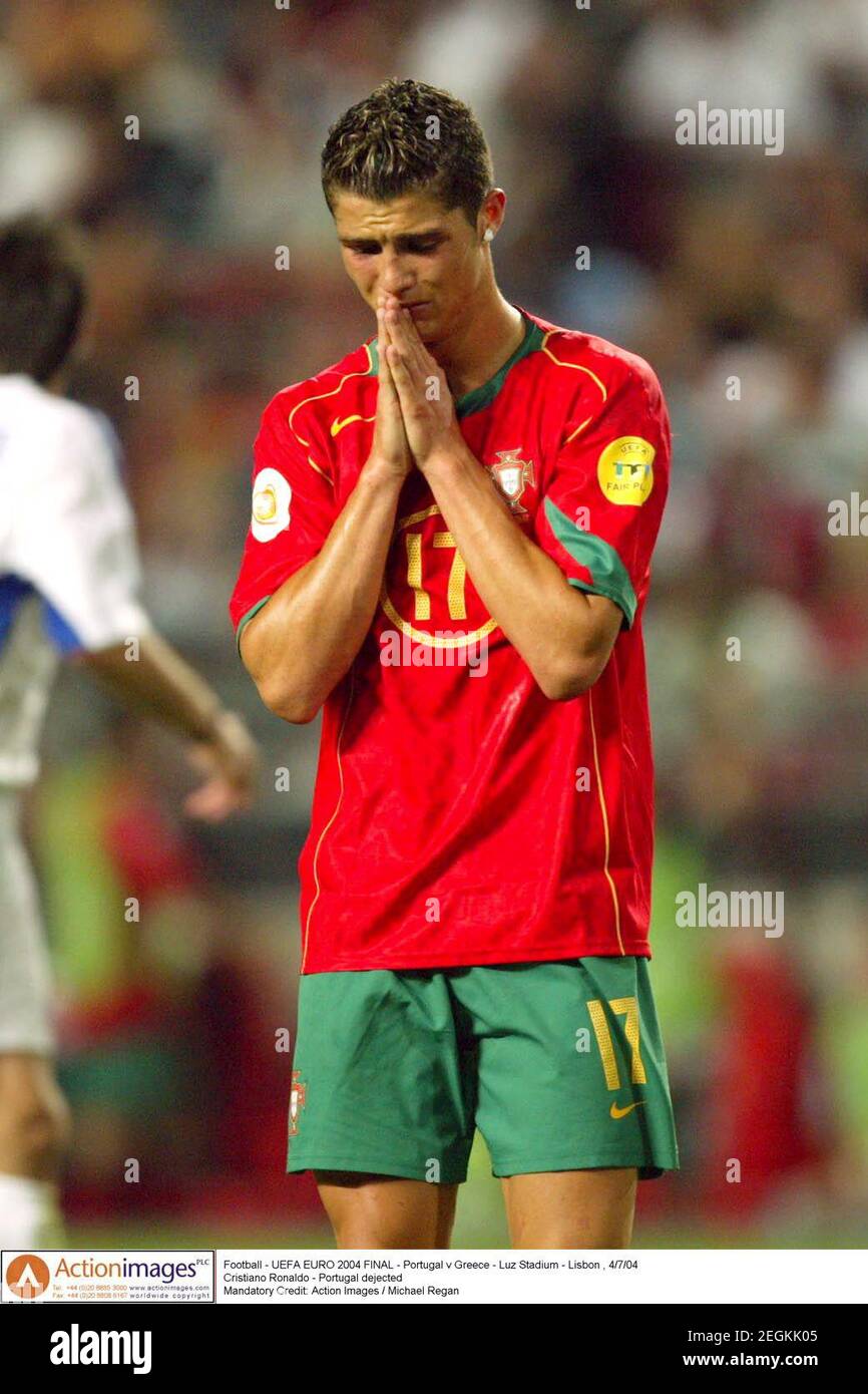 Cristiano ronaldo portugal 2004 greece hi-res stock photography and ...