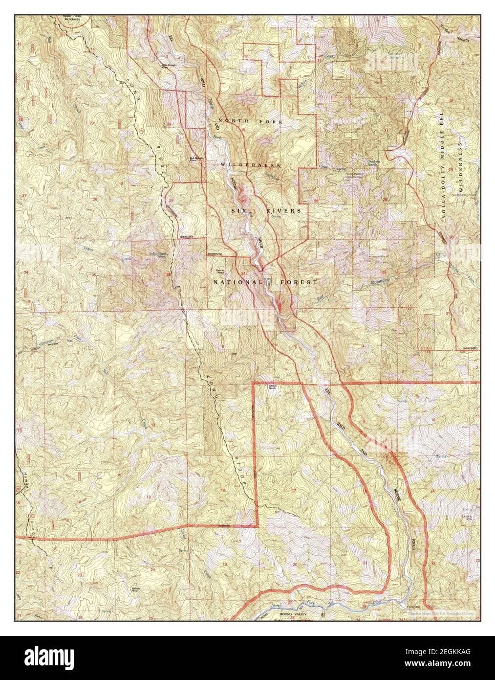 Long Ridge, California, map 1997, 1:24000, United States of America by ...