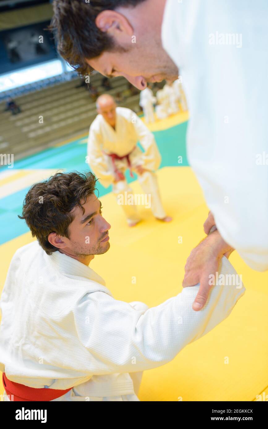 Judo man class hi-res stock photography and images - Alamy