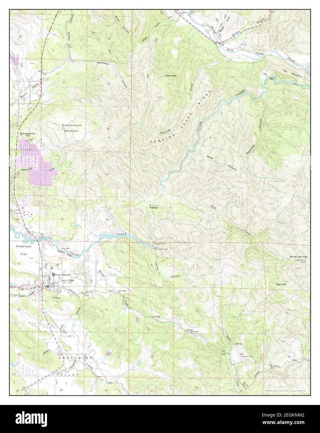 Lower california map hi-res stock photography and images - Alamy