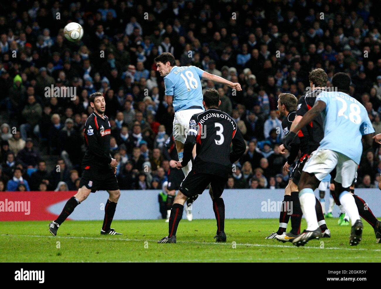 Gareth barry of manchester city hi-res stock photography and images - Alamy