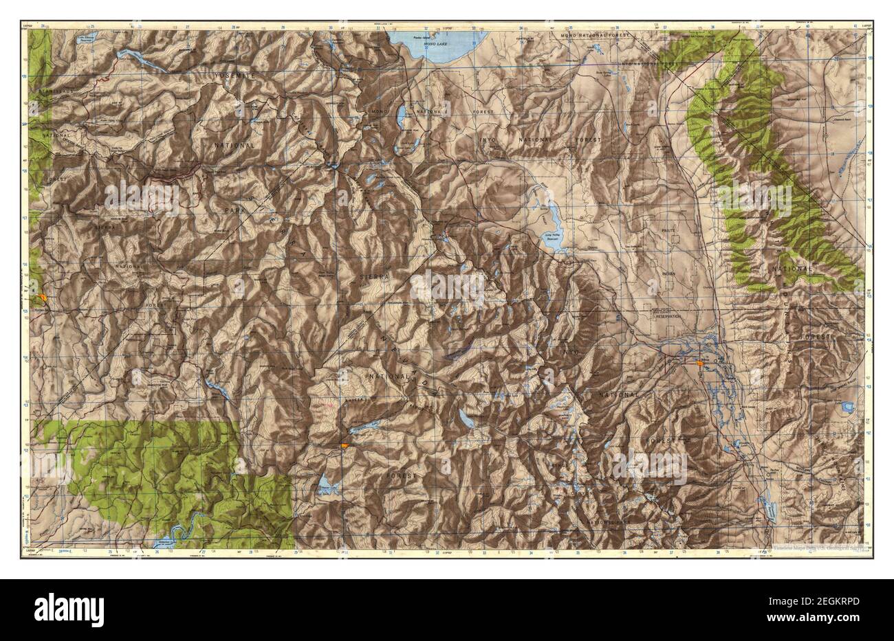 Mariposa County Map High Resolution Stock Photography and Images - Alamy
