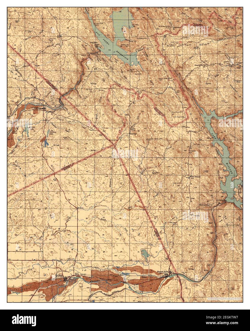 Merced county map hi-res stock photography and images - Alamy