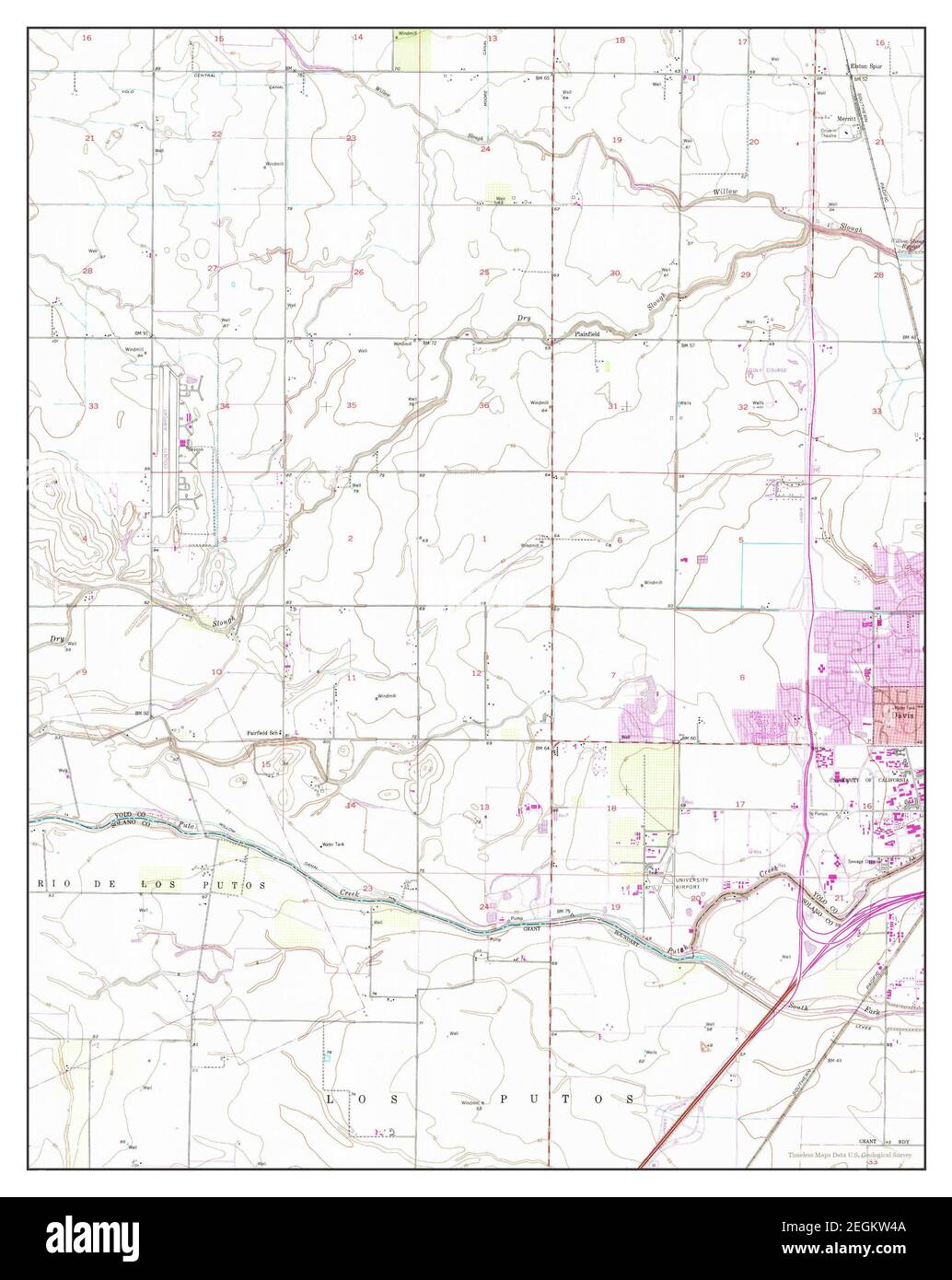 Merritt, California, map 1952, 1:24000, United States of America by ...