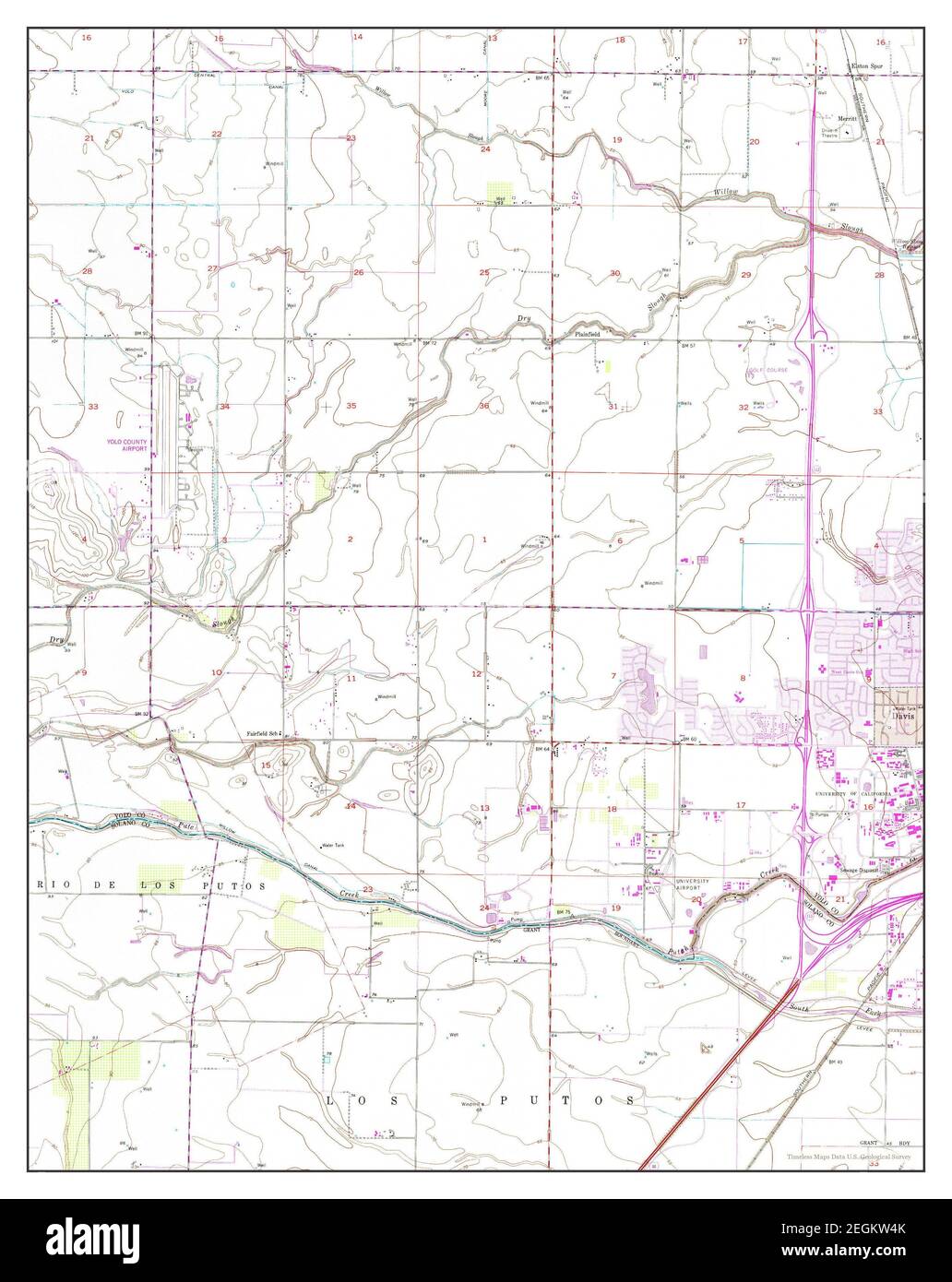 Merritt, California, map 1952, 1:24000, United States of America by ...
