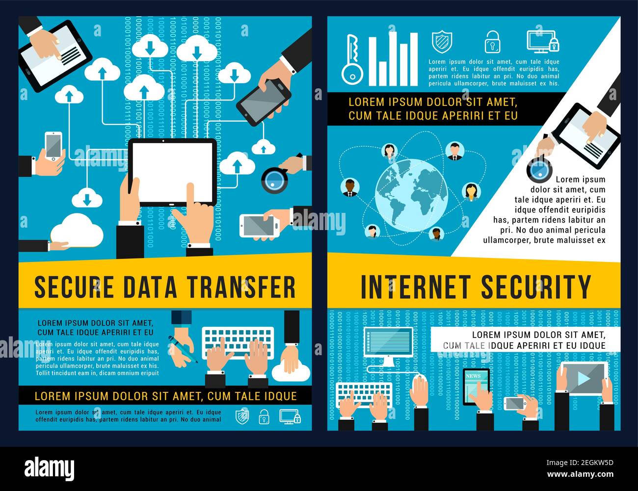 Digital streams Stock Vector Images - Alamy
