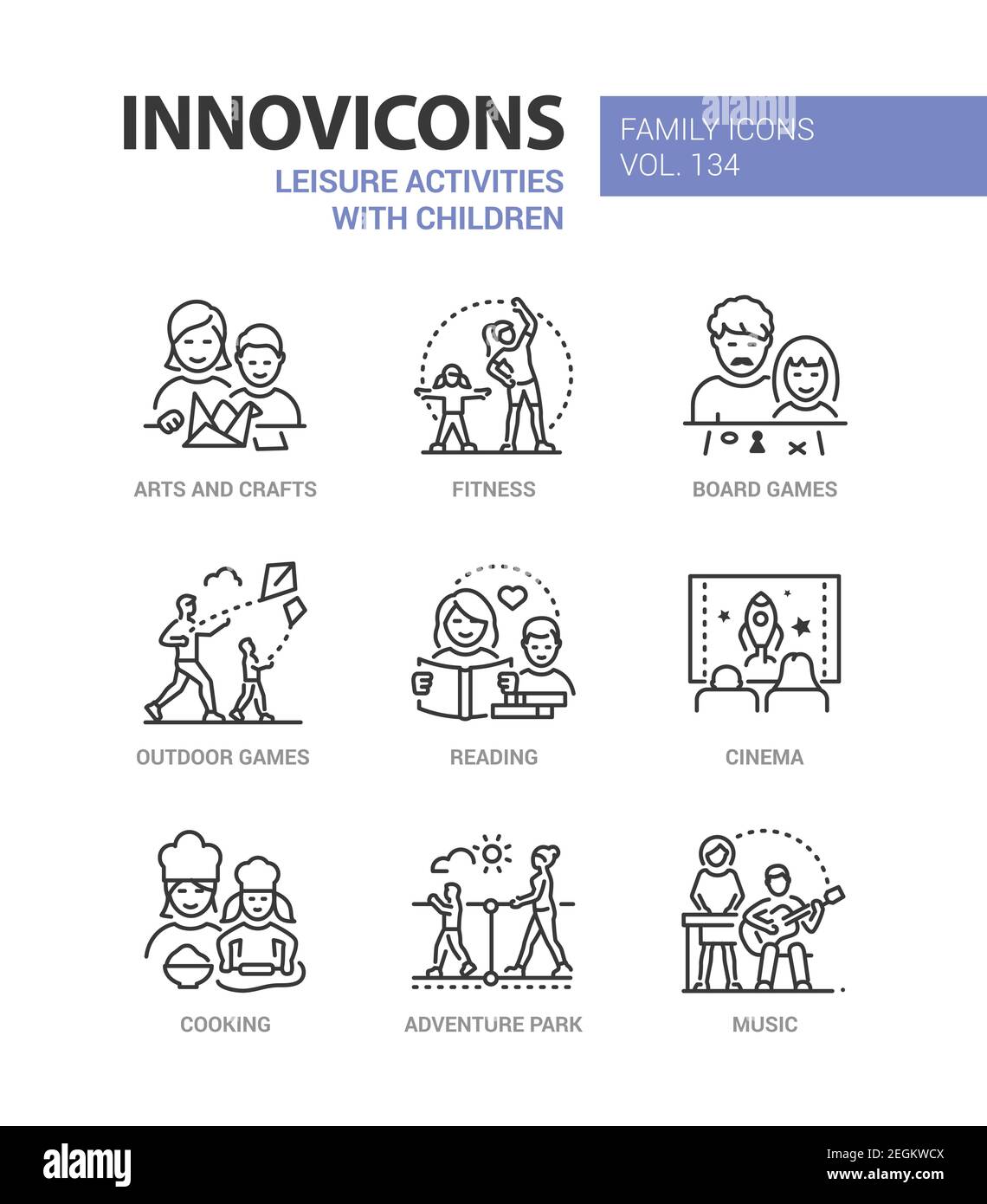 Kids park crafts Stock Vector Images - Alamy