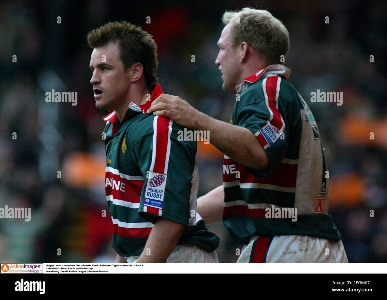 Steve booth leicester tigers hi-res stock photography and images - Alamy