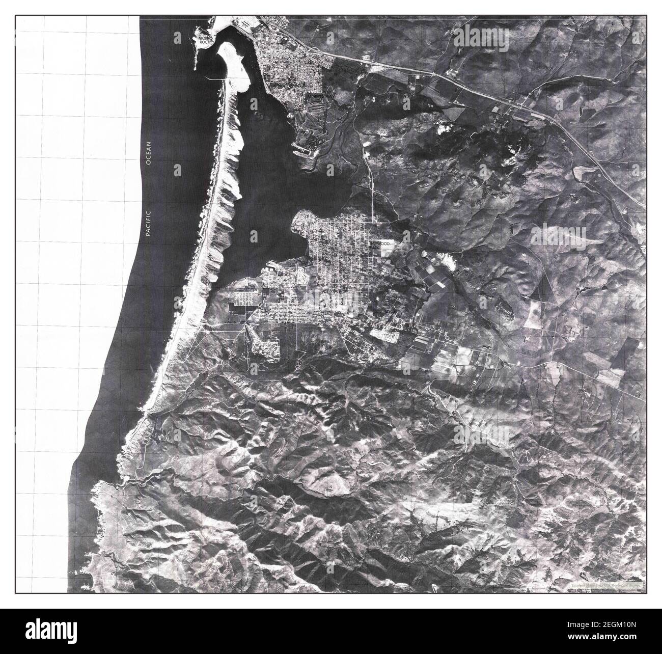 Morro bay map hi-res stock photography and images - Alamy