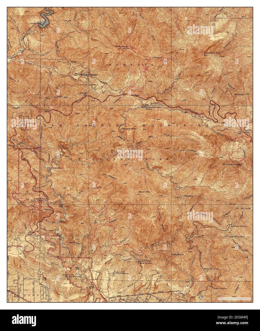 Mt lowe hi-res stock photography and images - Alamy