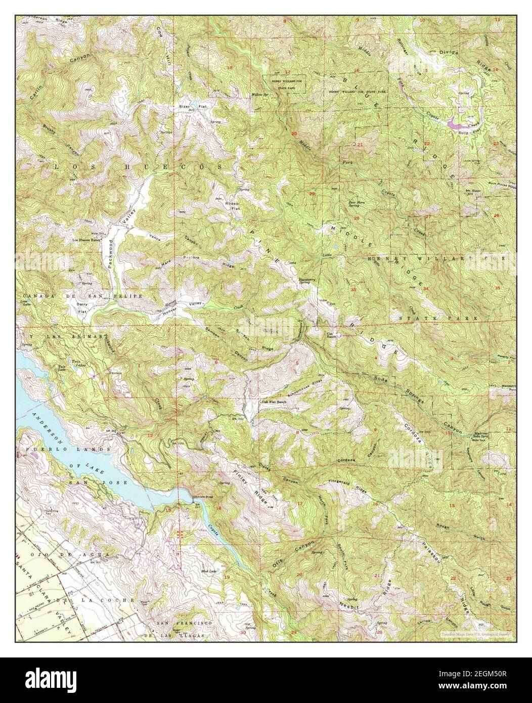 Mt Sizer, California, map 1955, 1:24000, United States of America by ...