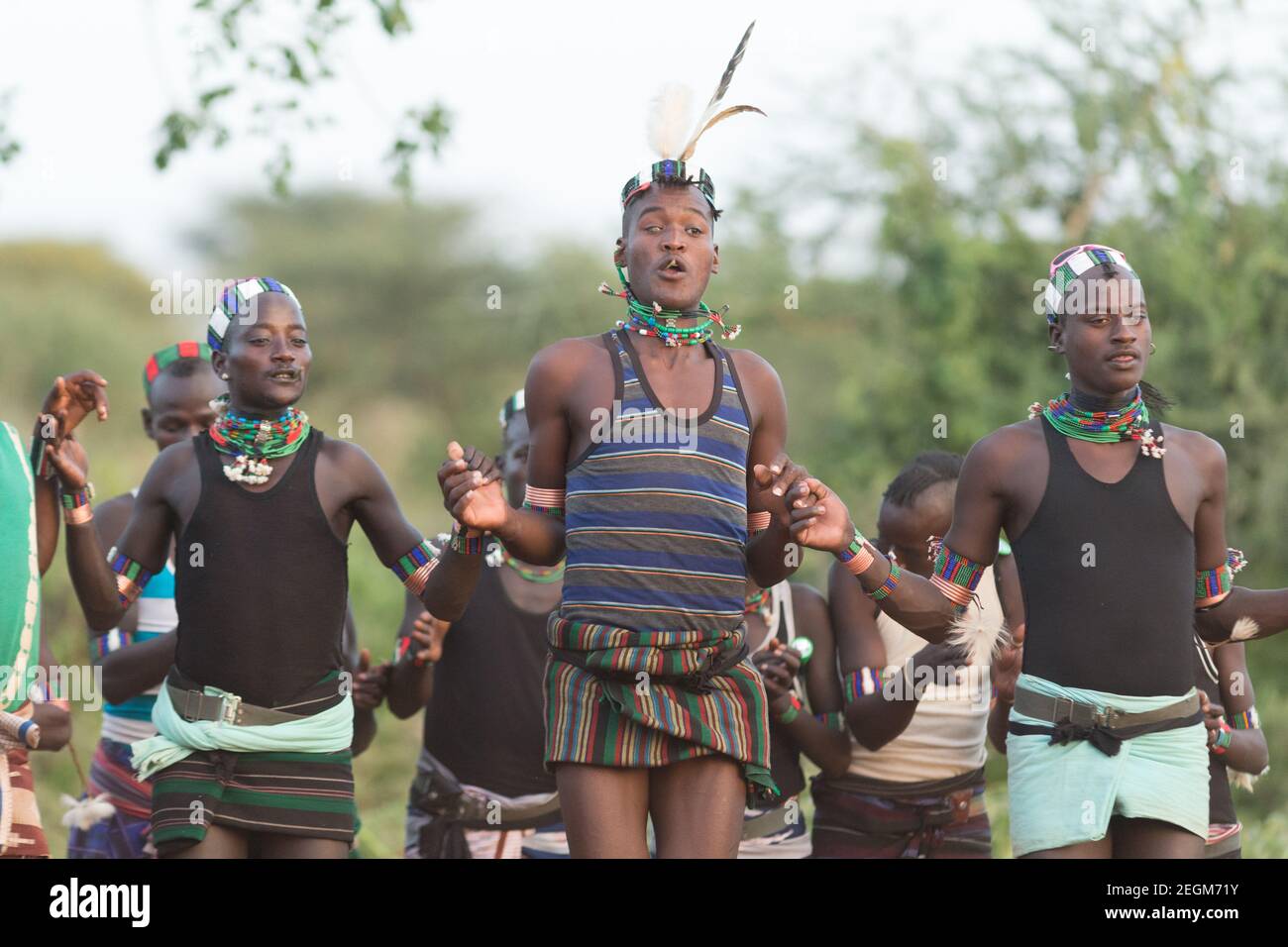 Ethiopia bull jumping cerelmony hi-res stock photography and images - Alamy