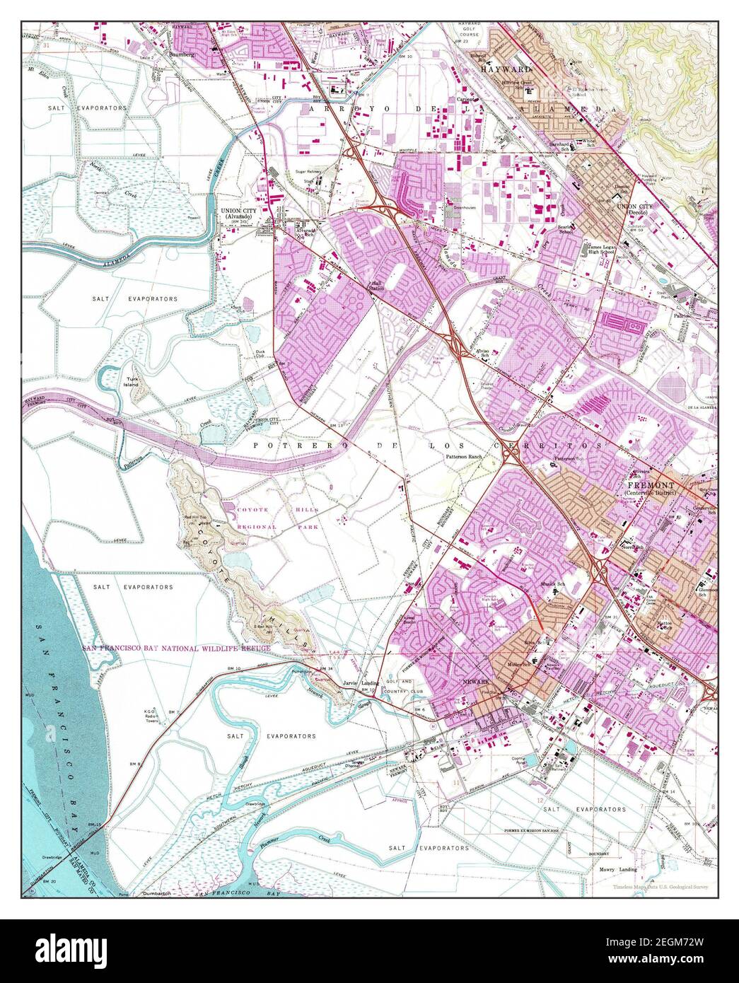 Newark California Map