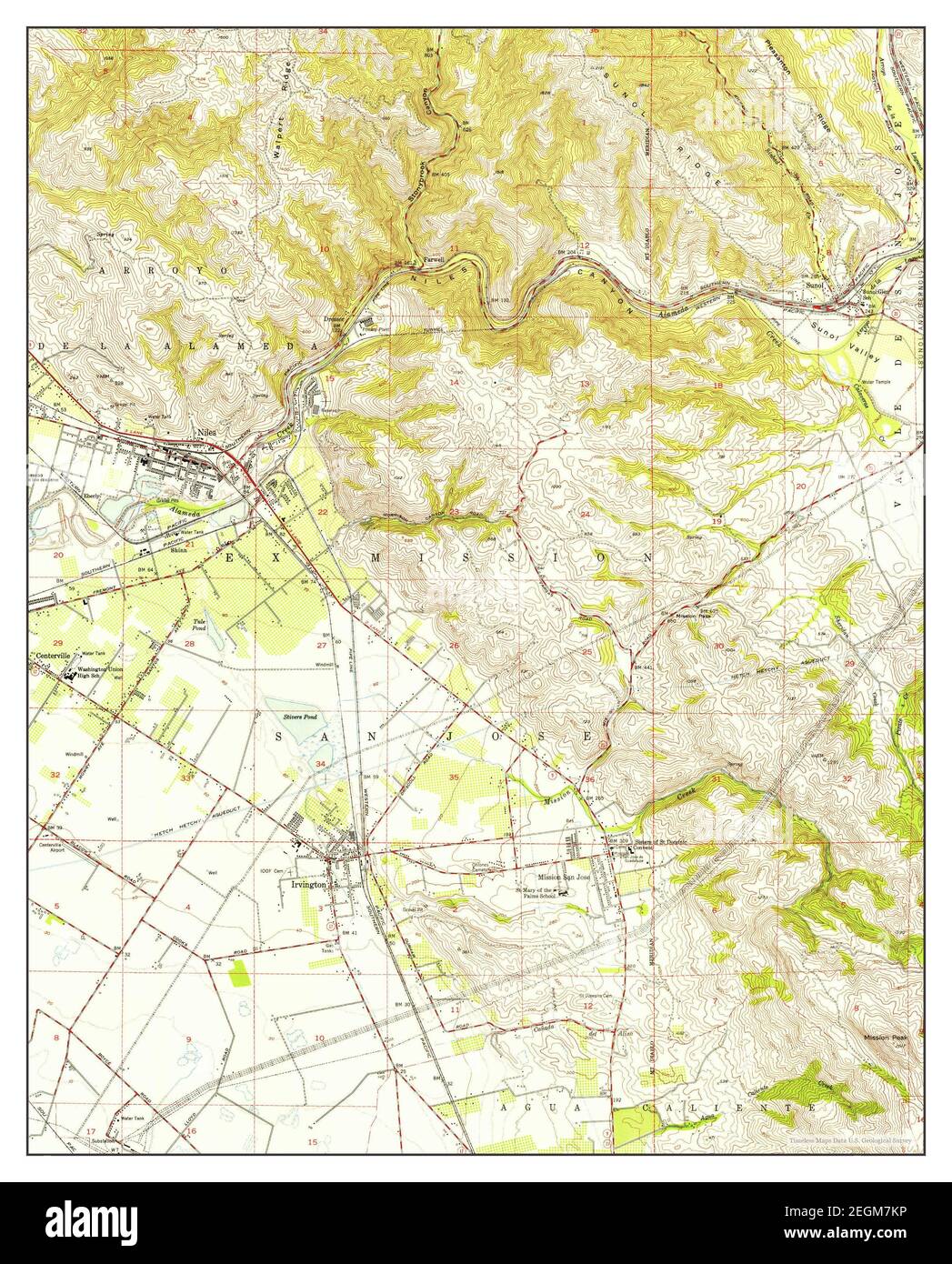 Map of niles hi-res stock photography and images - Alamy