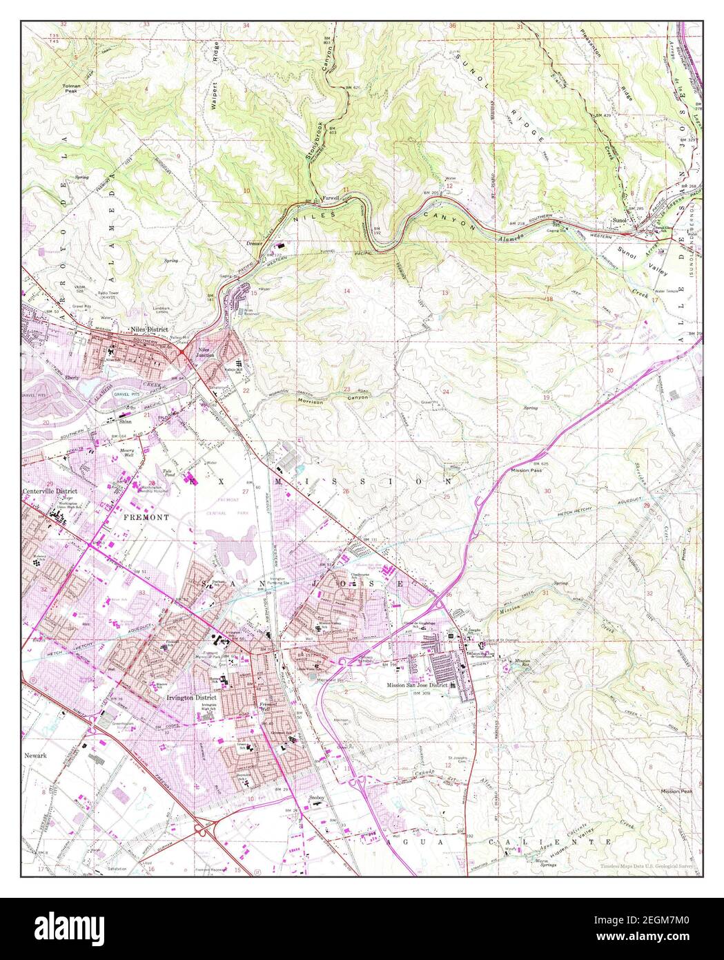 Map of niles hi-res stock photography and images - Alamy