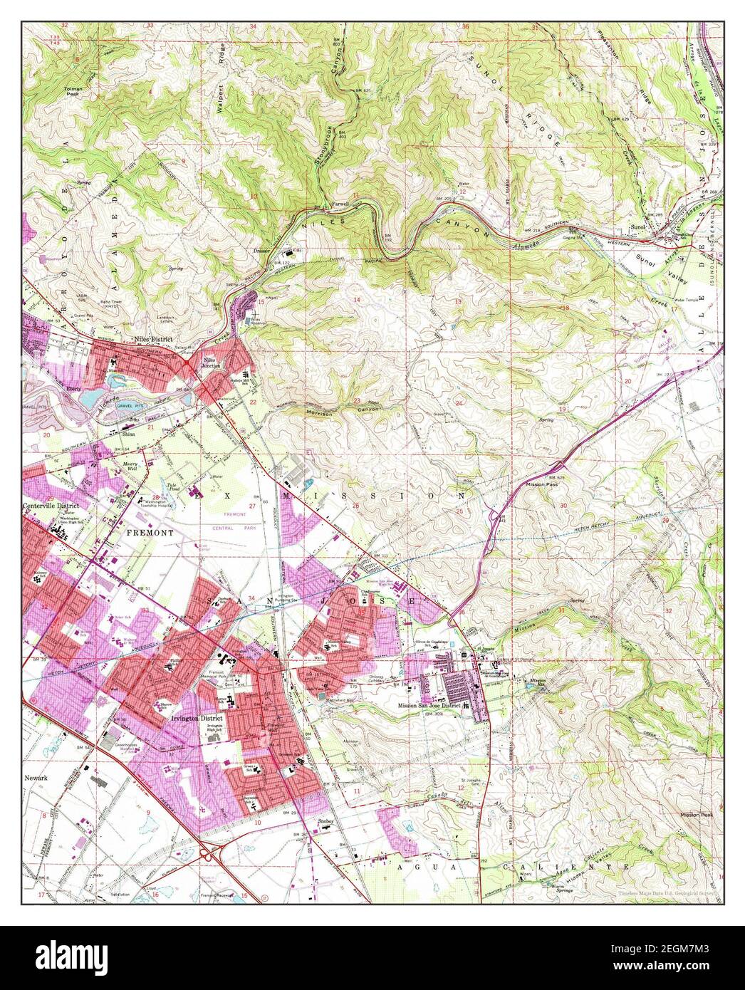 Map of niles hi-res stock photography and images - Alamy