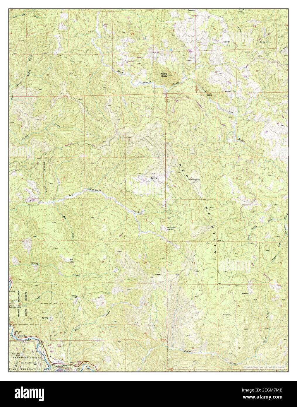 Noble Butte, California, map 1969, 1:24000, United States of America by ...