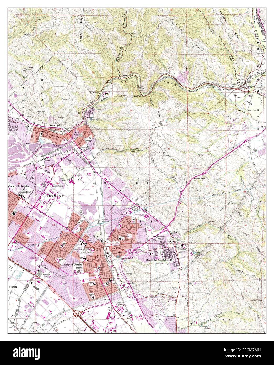 Map of niles hi-res stock photography and images - Alamy