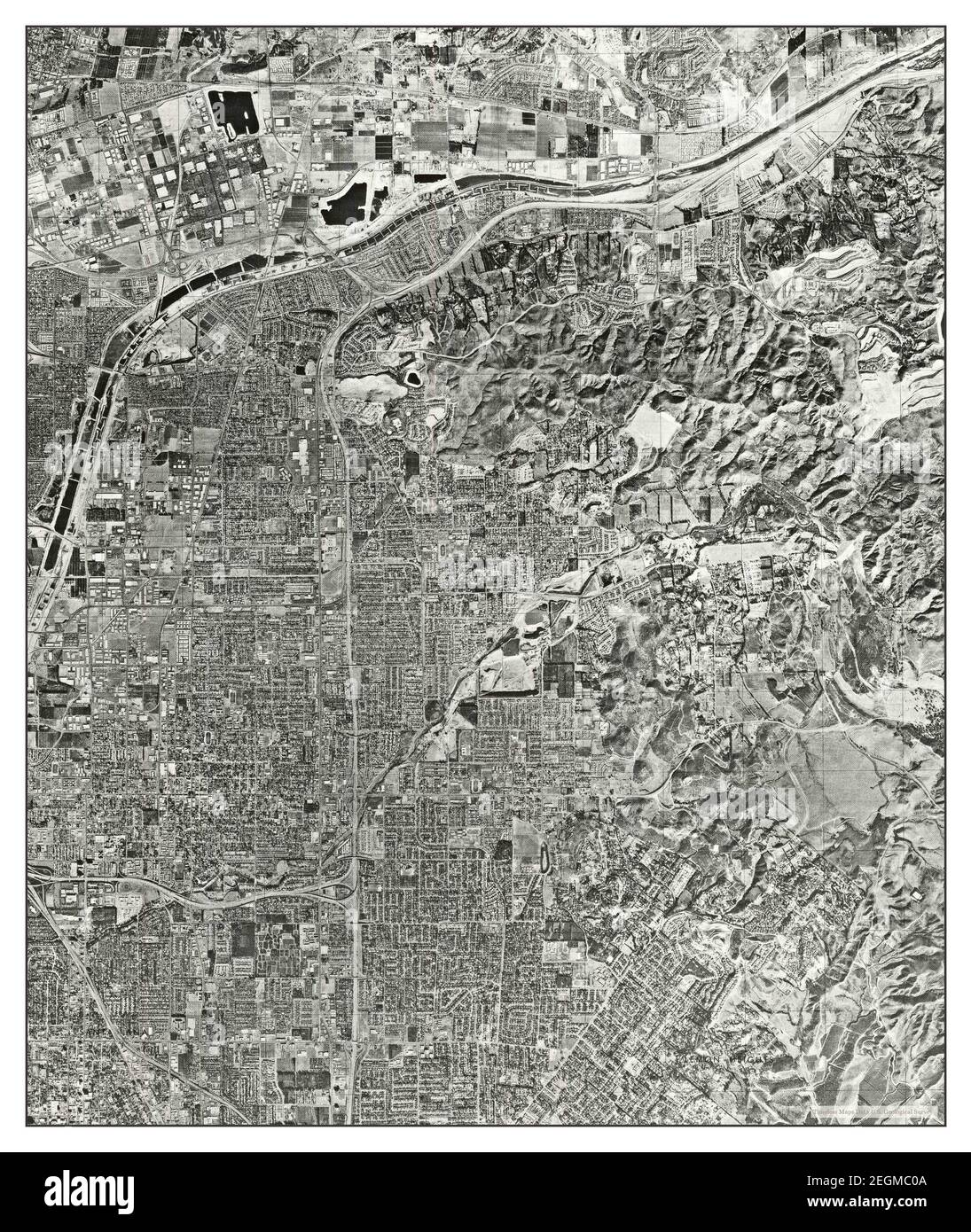 Orange, California, map 1974, 1:24000, United States of America by ...
