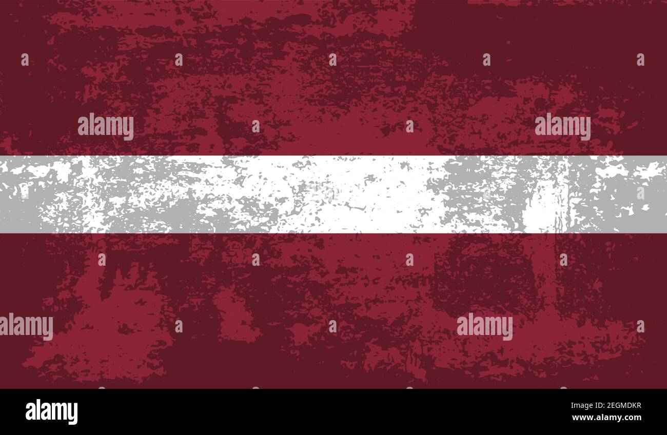 Latvia national grunge flag for your designs Stock Vector Image & Art - Alamy