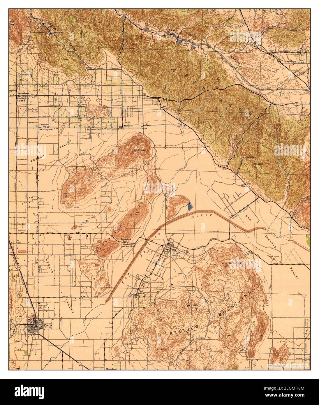 Perris map hi-res stock photography and images - Alamy