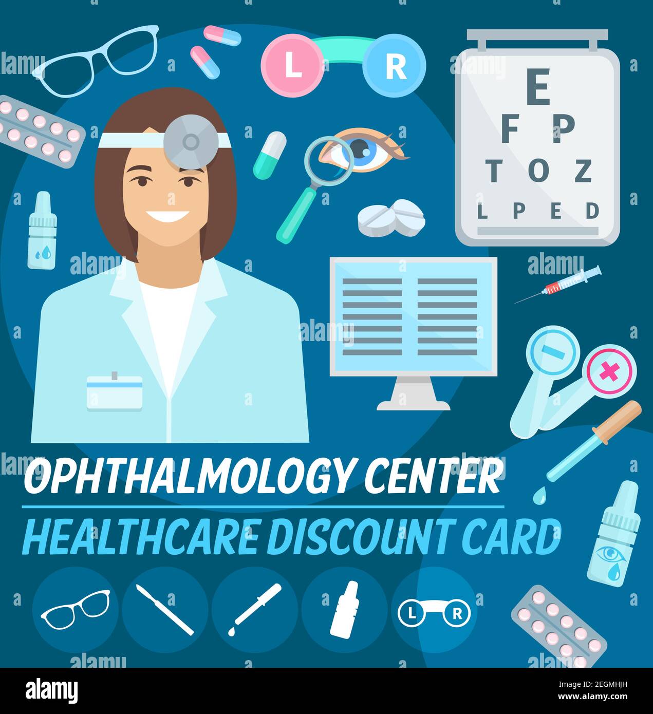 Ophthalmologist item Stock Vector Images - Alamy