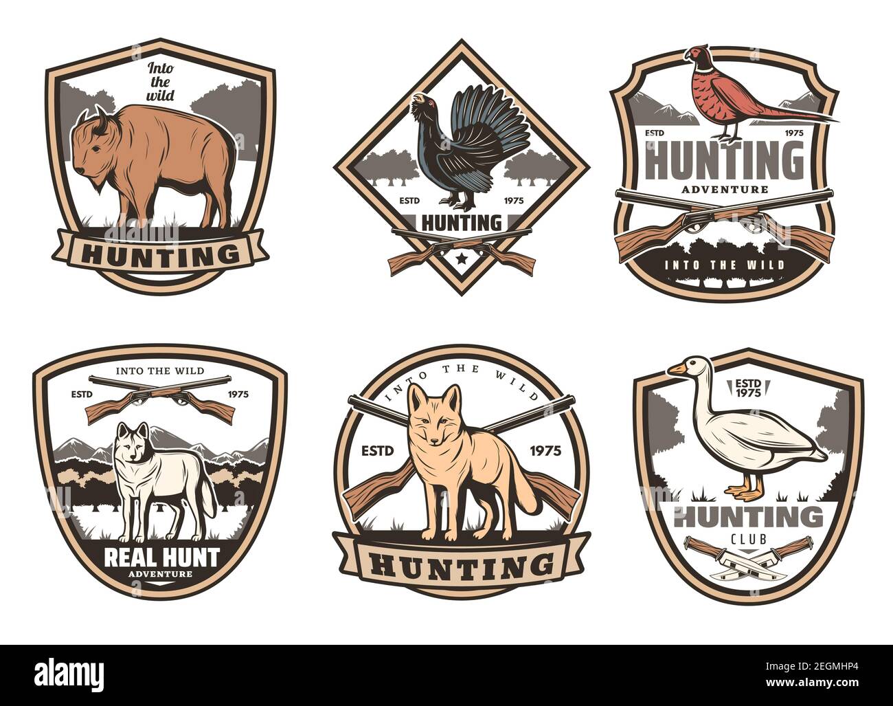 Pheasant logo Stock Vector Images - Alamy