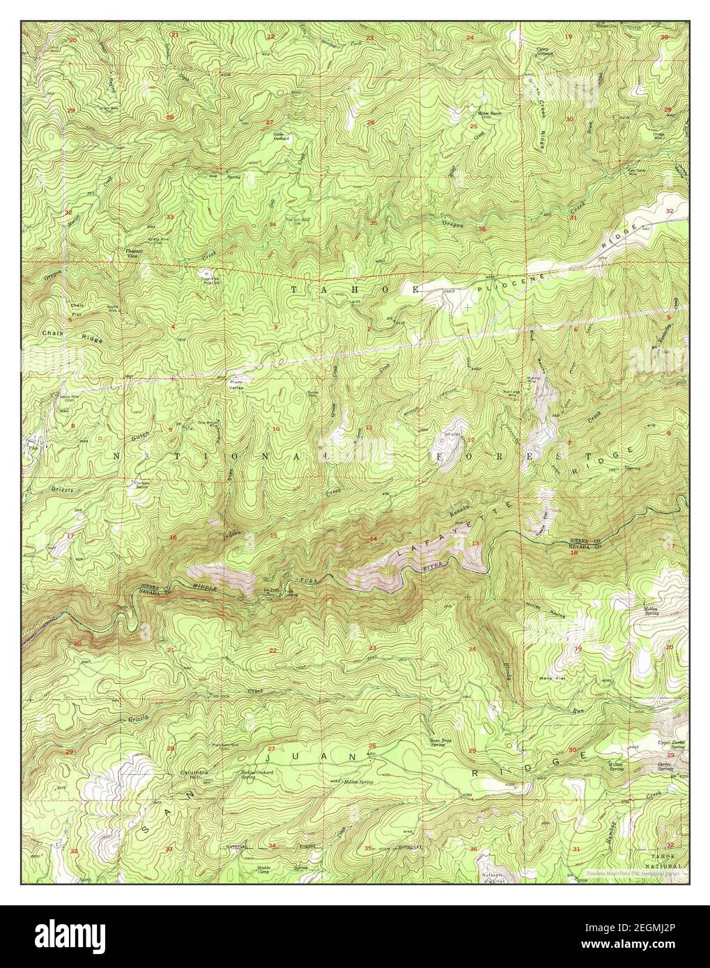 Pike, California, map 1949, 1:24000, United States of America by ...