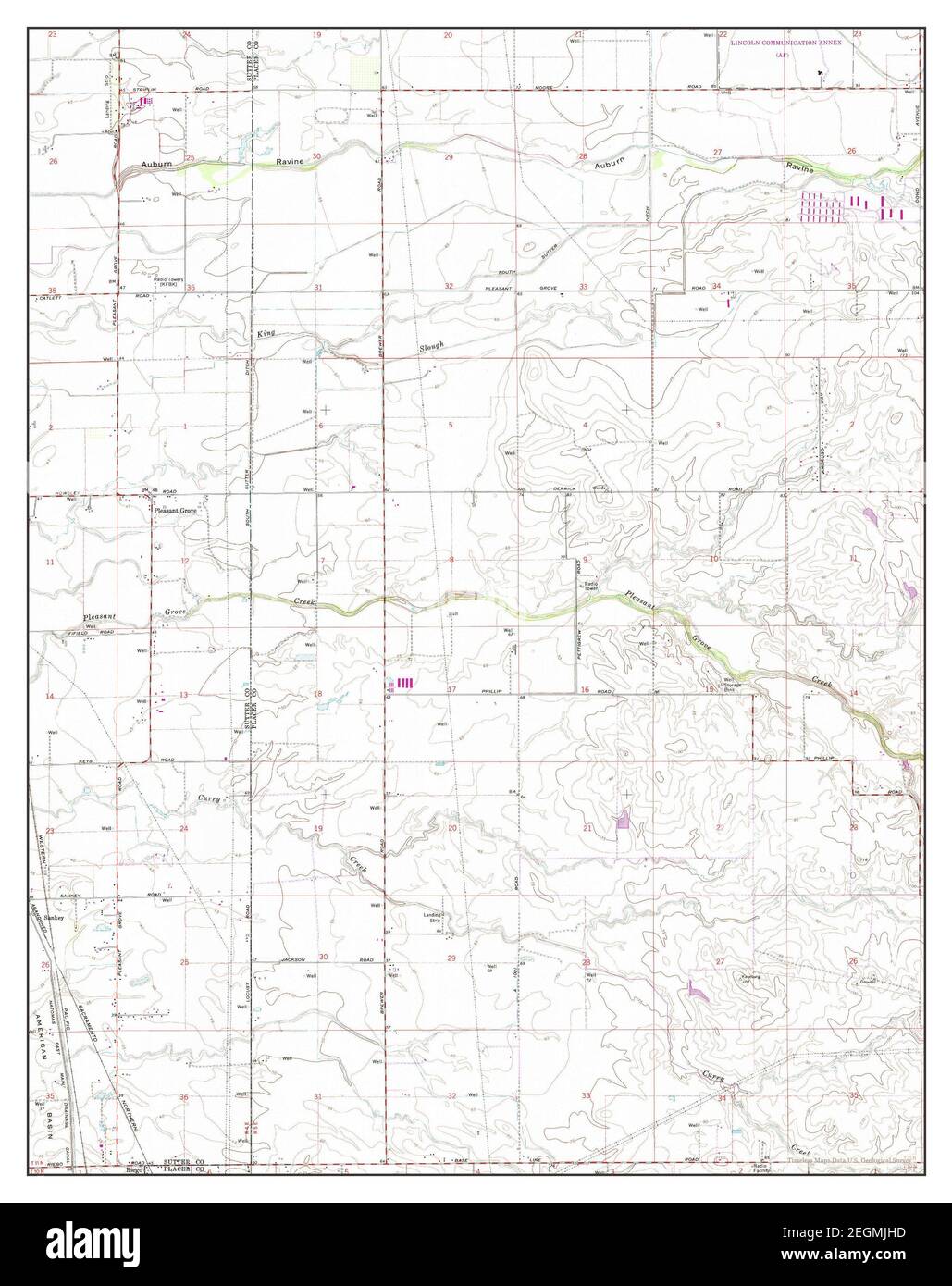 Map of pleasant grove hi-res stock photography and images - Alamy