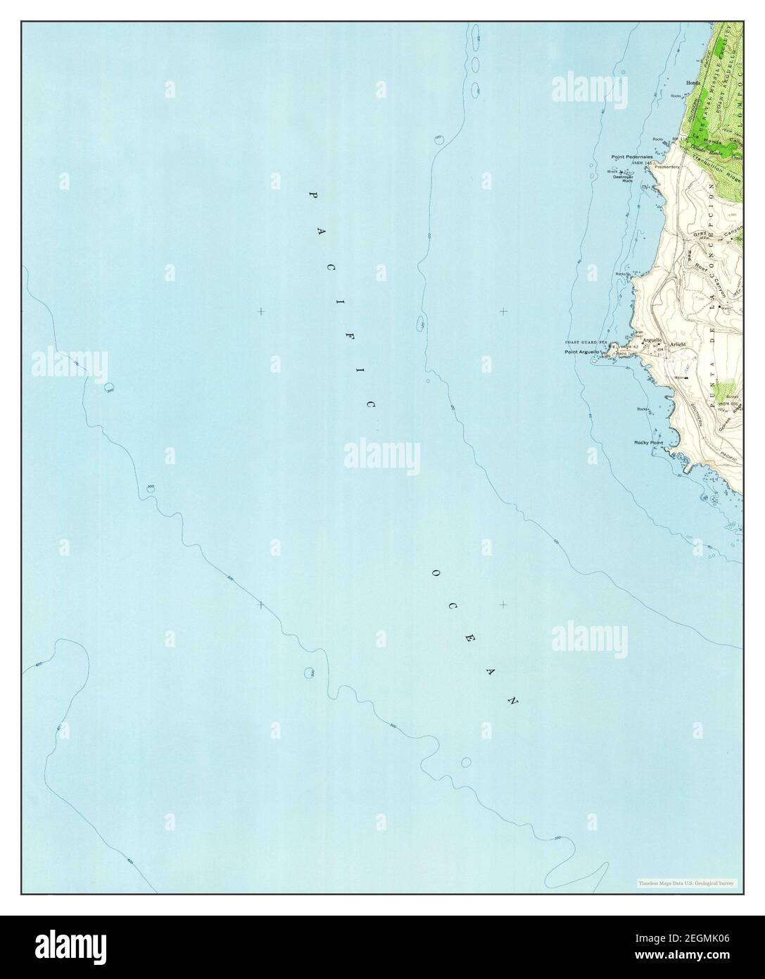 Point Arguello, California, map 1959, 1:24000, United States of America ...