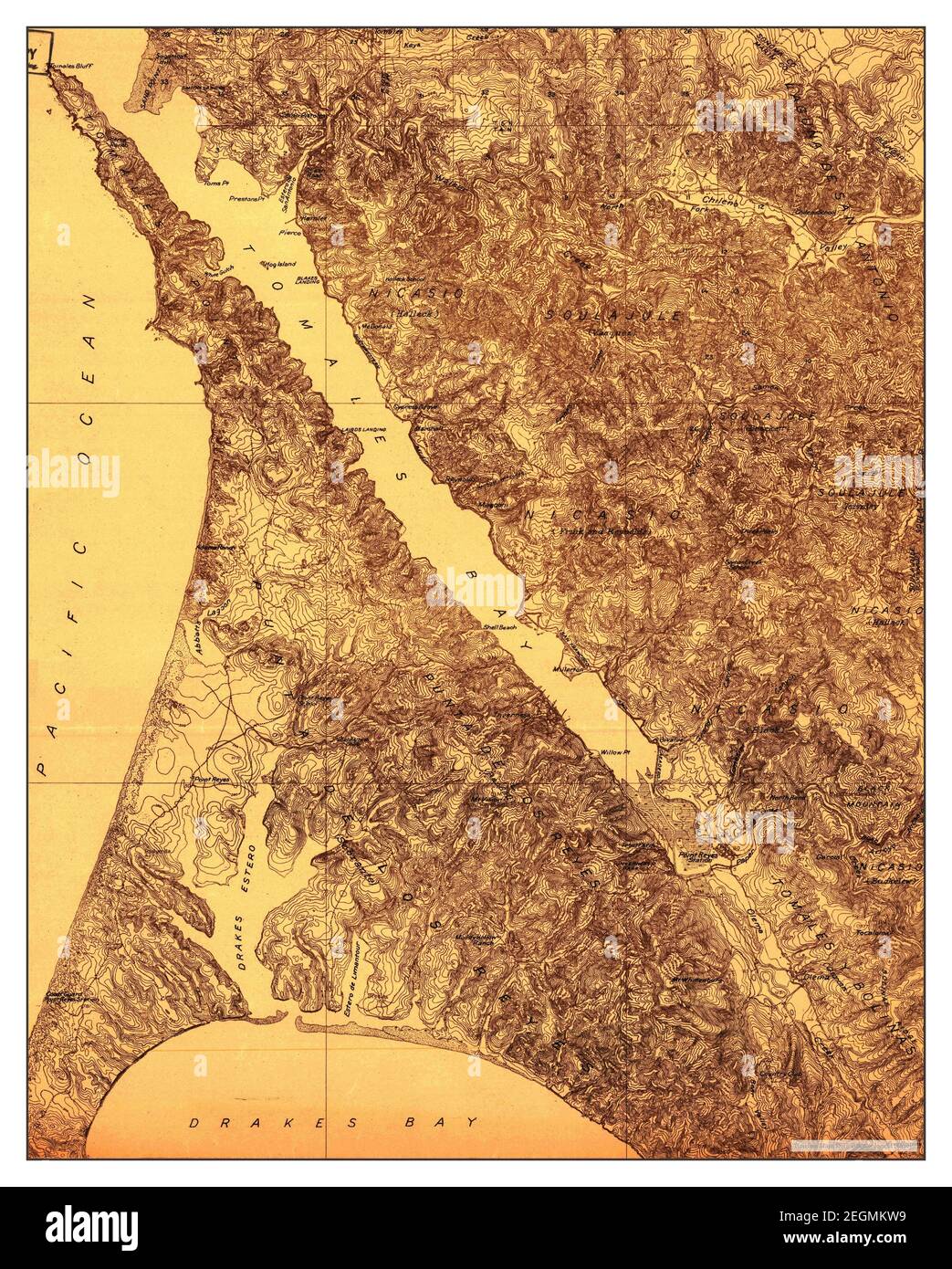 California point reyes Cut Out Stock Images & Pictures - Alamy