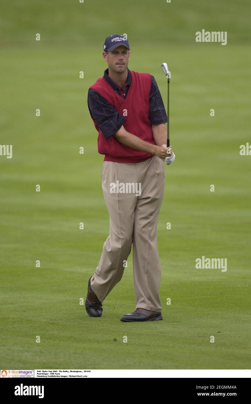 2002 ryder cup usa team hi-res stock photography and images - Alamy