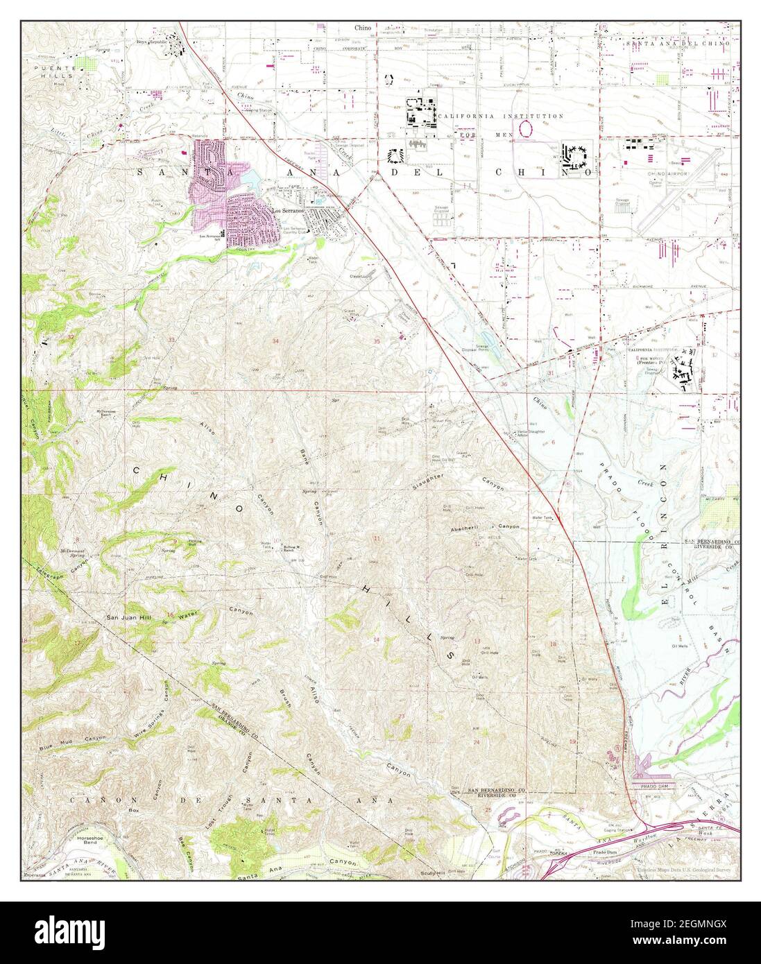 Prado dam hi-res stock photography and images - Alamy