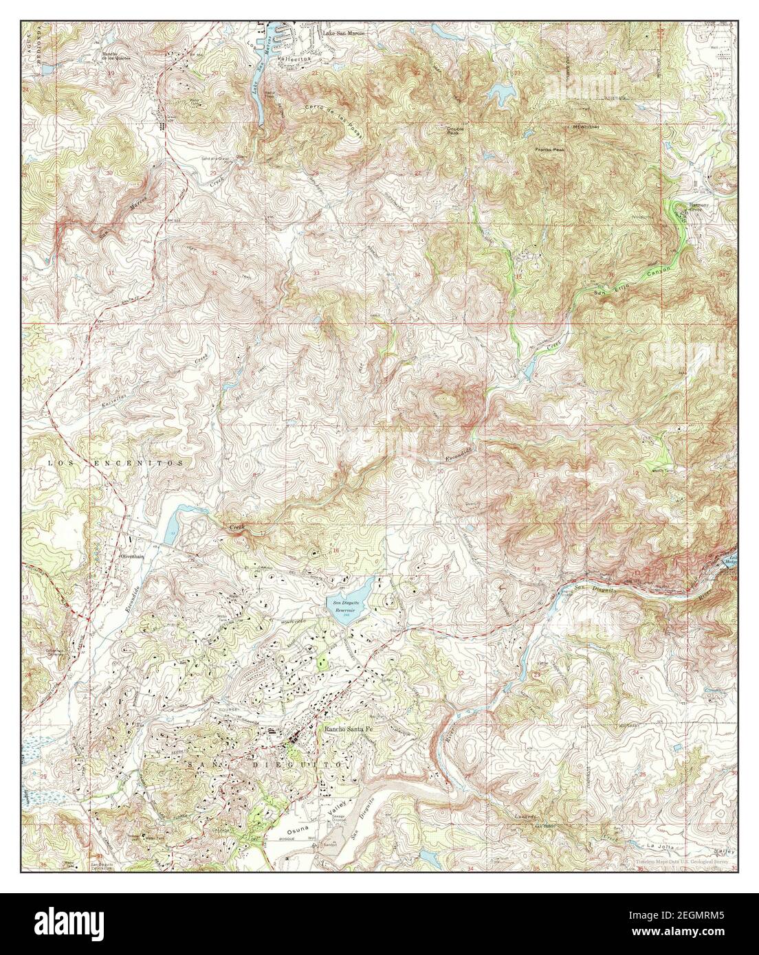 California rancho map Cut Out Stock Images & Pictures - Alamy