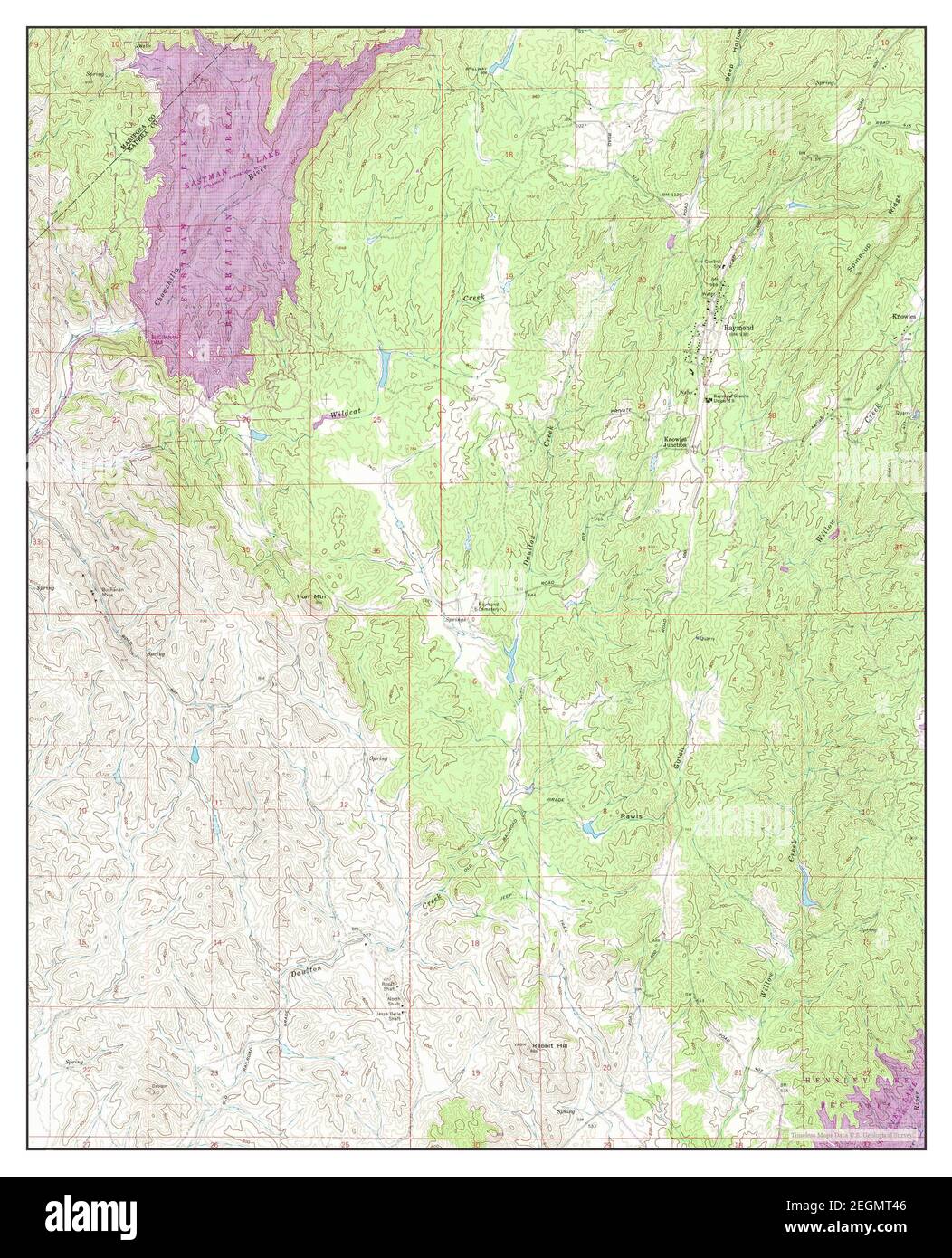 Map Of Raymond Cut Out Stock Images & Pictures - Alamy