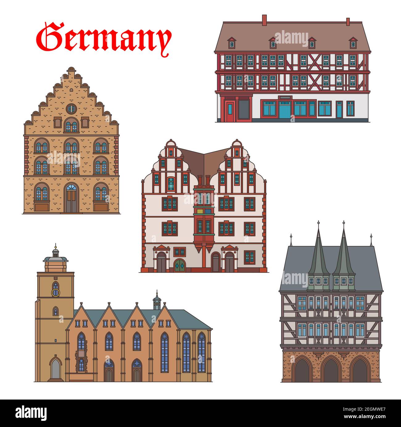 Alsfeld Stock Vector Images - Alamy