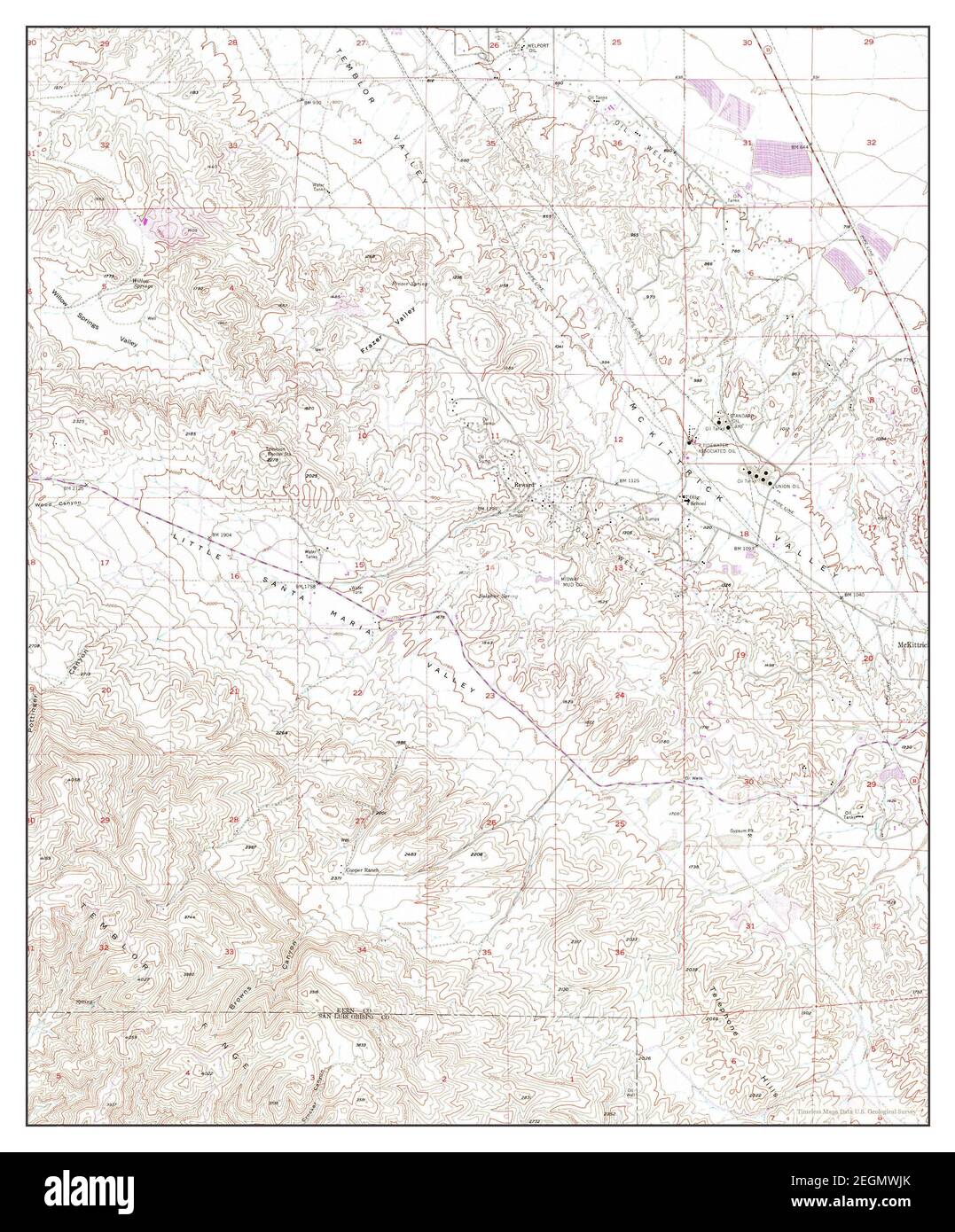 1950 road map hi-res stock photography and images - Alamy