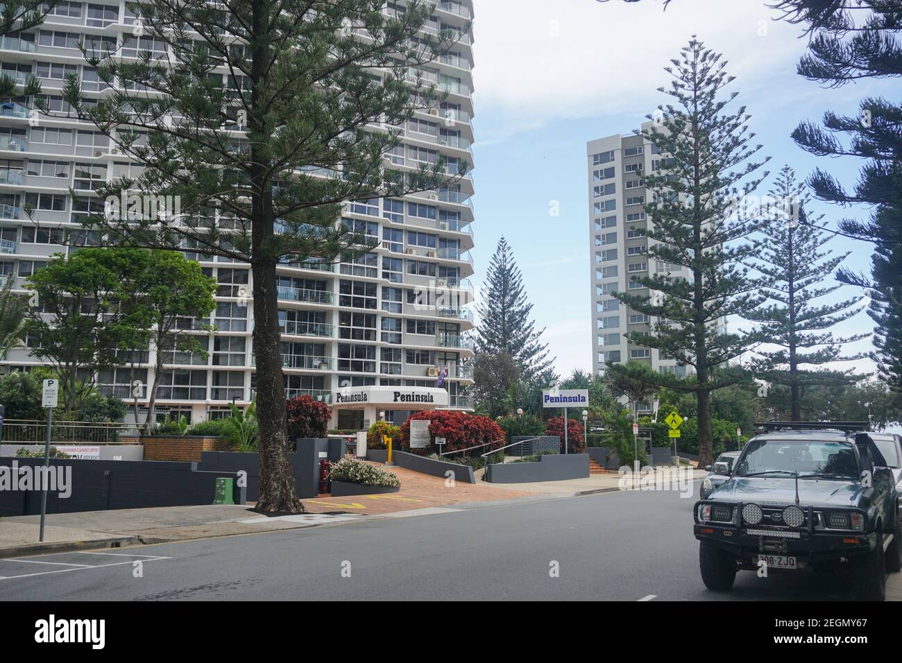 Street Gold Coast Queensland Australia Stock Photo Stock Images Stock ...