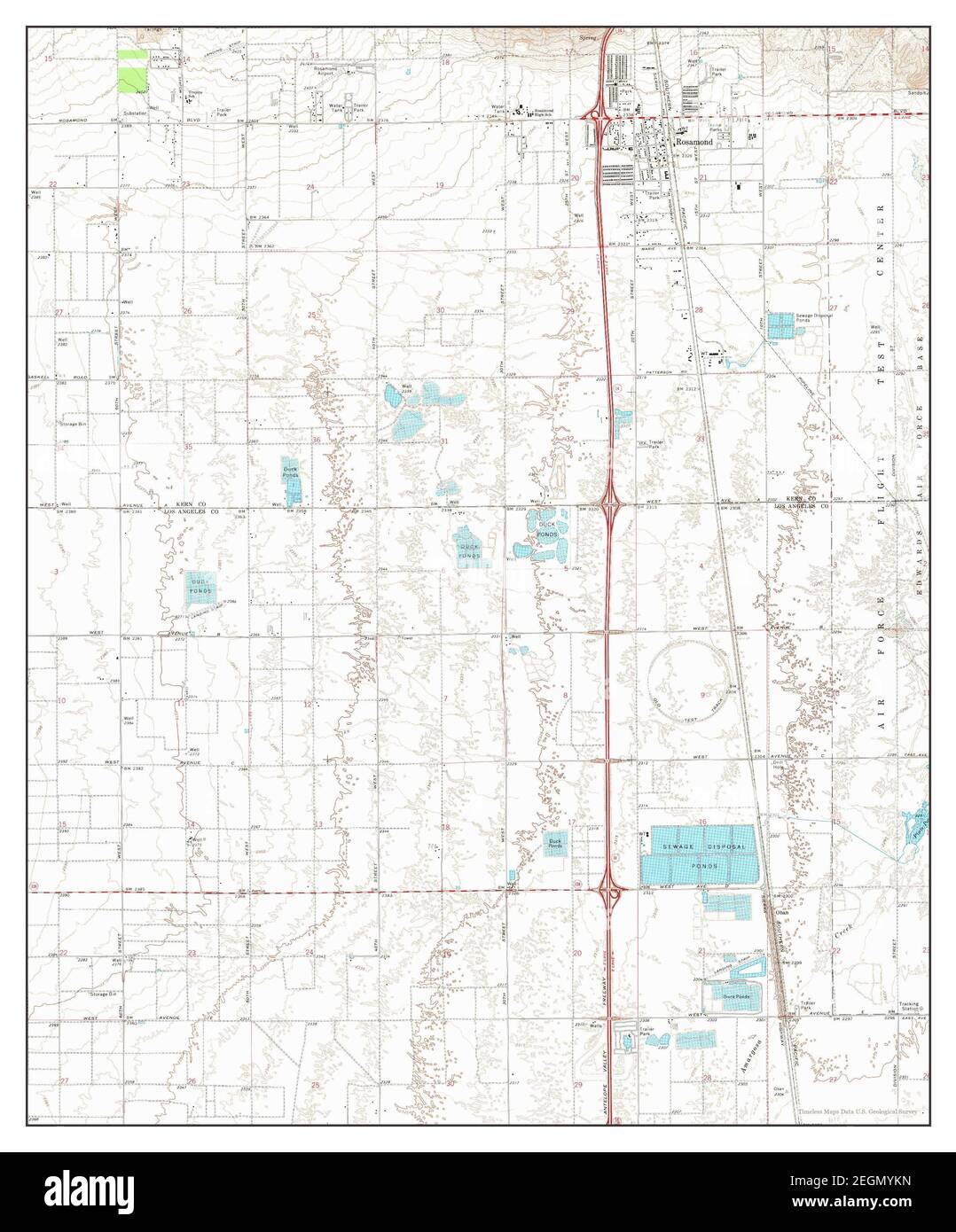 Rosamond California Map at Chad Frierson blog