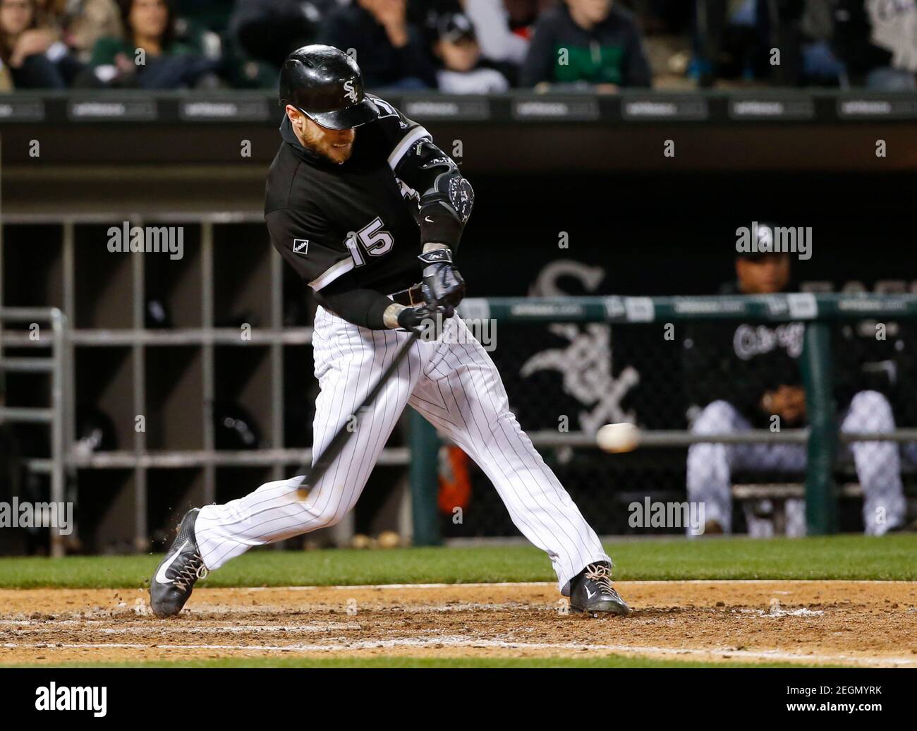 Chicago white sox second baseman brett lawrie 15 hi-res stock ...